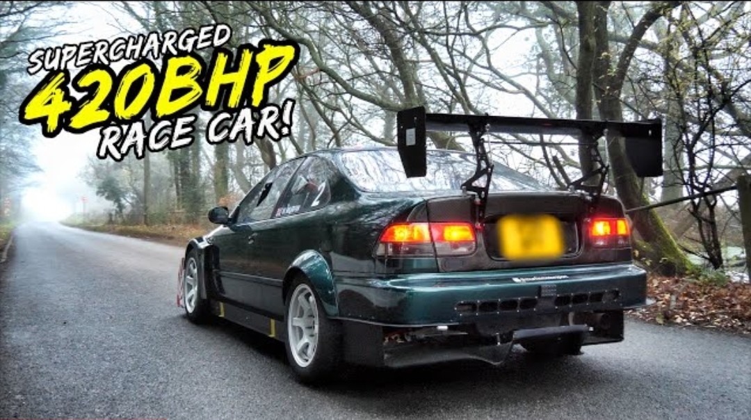 This K-Swapped Rotrex Supercharged Civic is BRUTAL! - Turbo and Stance