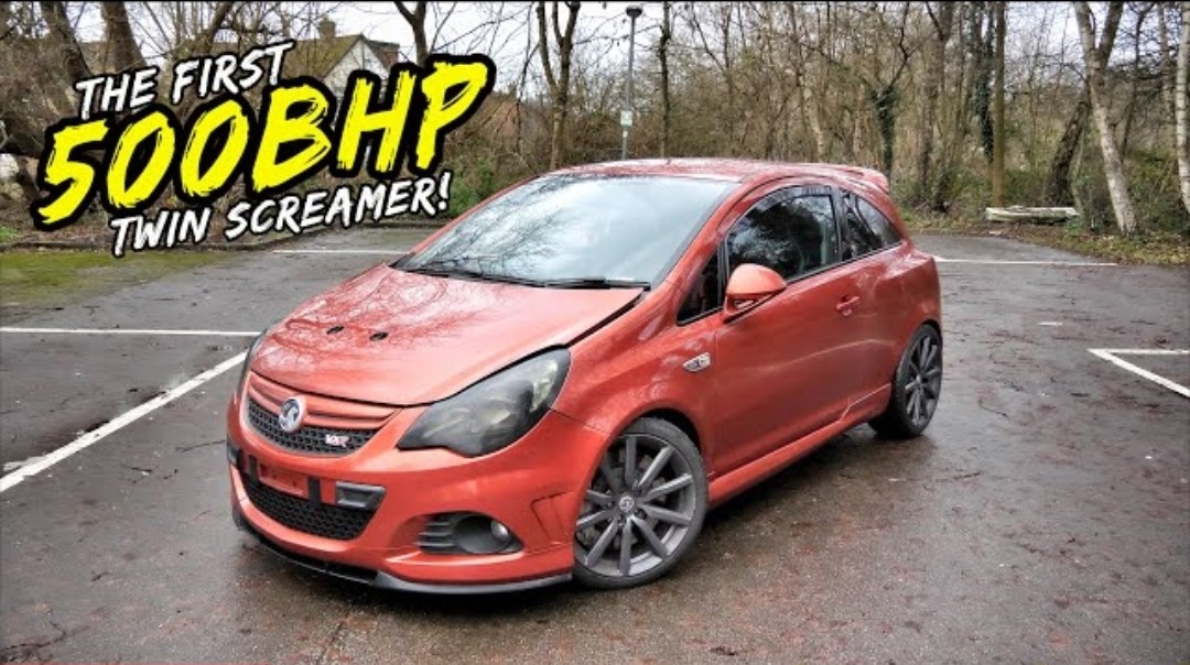 This 500HP Twin Screamer Vauxhall Corsa is beyond nuts! - Turbo and Stance