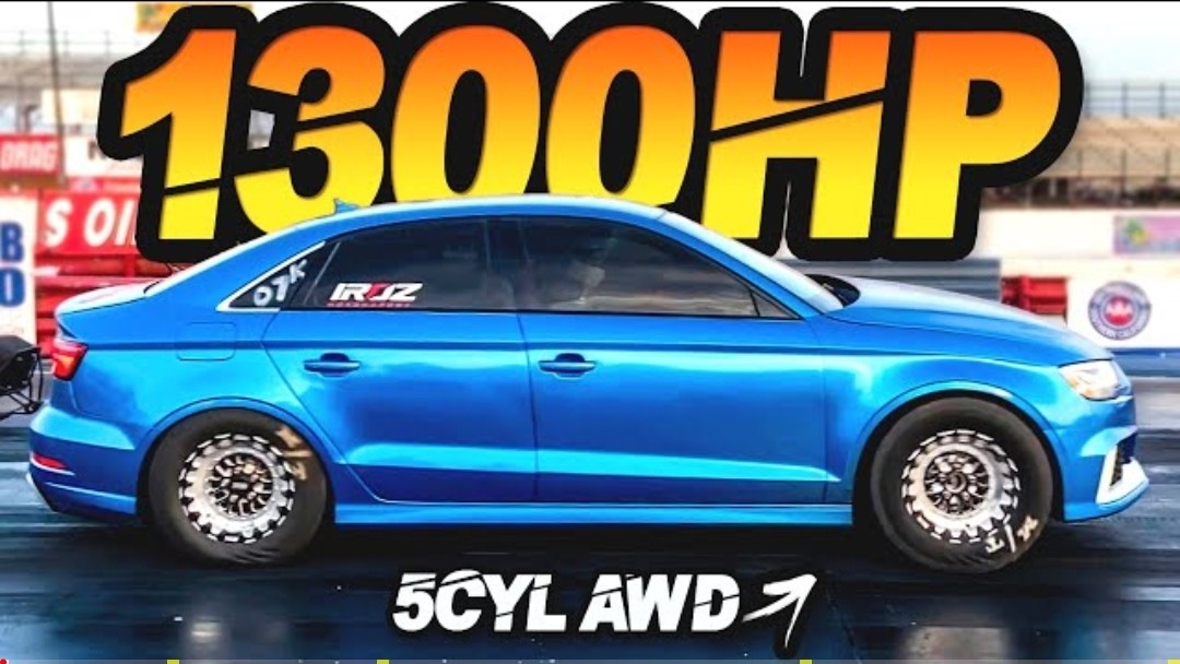 1300HP Audi RS3 - Fastest RS3 on the Planet! (0-60MPH in 1.5s!)