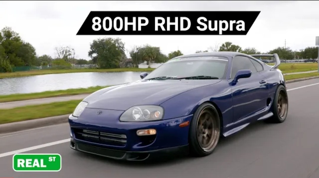 The Perfect Daily Driver! 800HP RHD Supra - Turbo and Stance