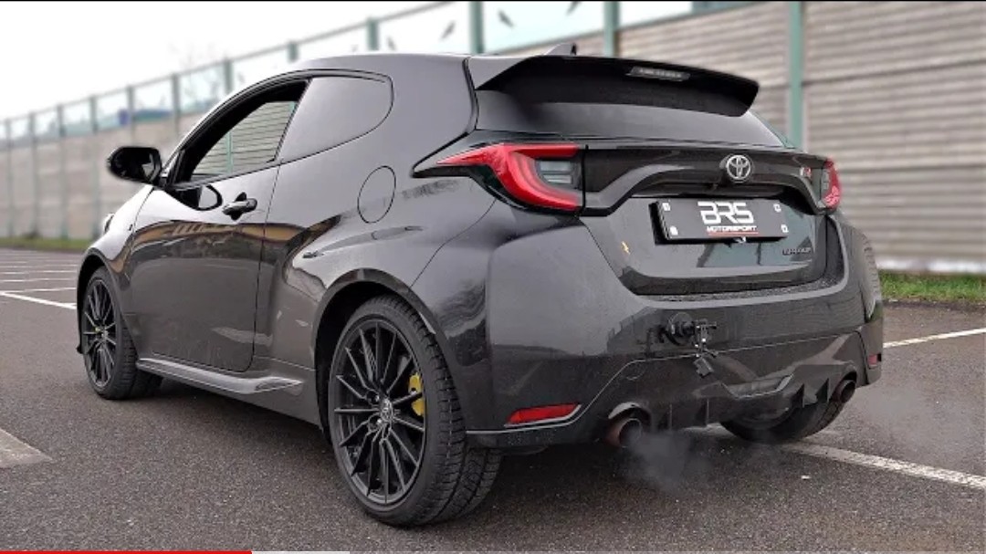 Toyota GR Yaris with OPF Delete, Custom Downpipe & Catback | AMAZING ...