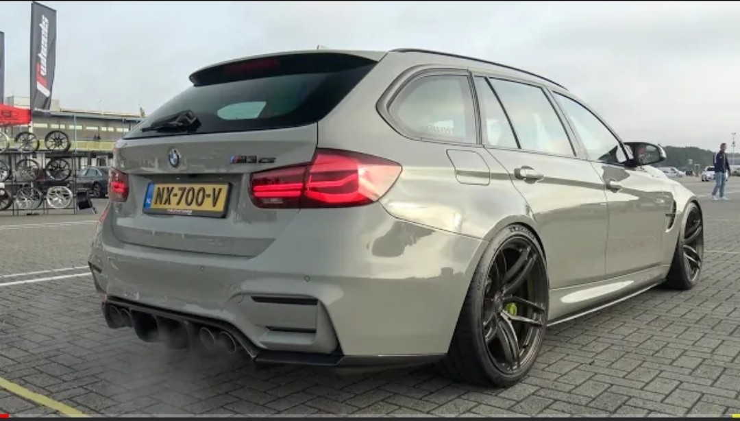 Worlds First BMW M3 F81 CS Touring - Start Up, Revs, Accelerations