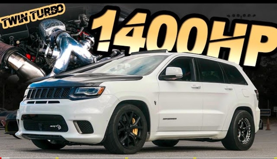 1400HP Jeep Trackhawk - The World's FIRST TWIN TURBO TRACKHAWK! ("Big ...
