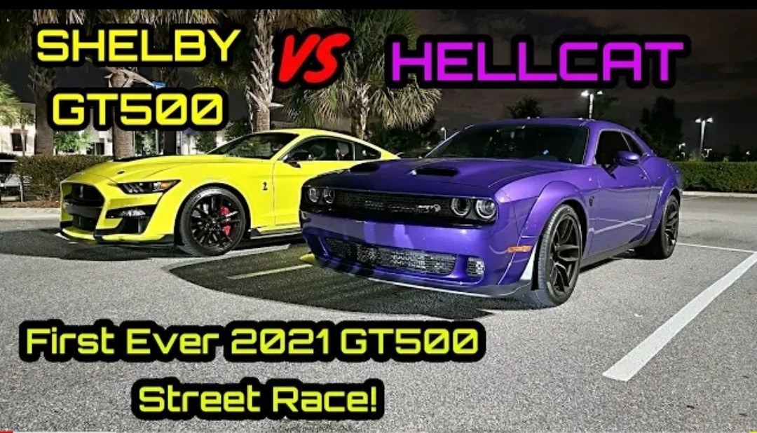 2021 Shelby GT500 DESTROYS Dodge Hellcat! | First Ever 2021 Shelby ...