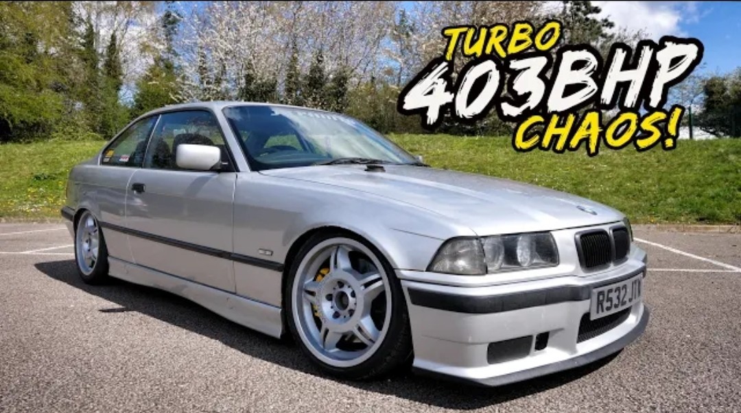 THIS BUDGET BUILT 403BHP TURBO BMW E36 323i IS PURE CHAOS!!