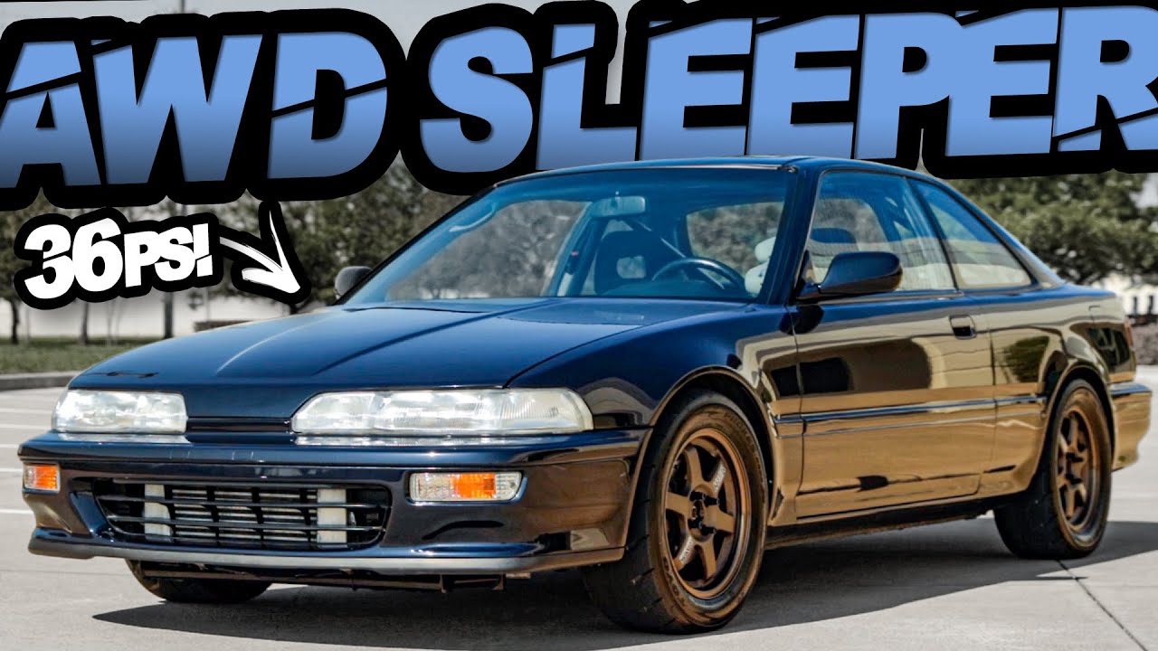 AWD B-Series Turbo Acura Integra SLEEPER "The PERFECT DA9 Build" (Non ...