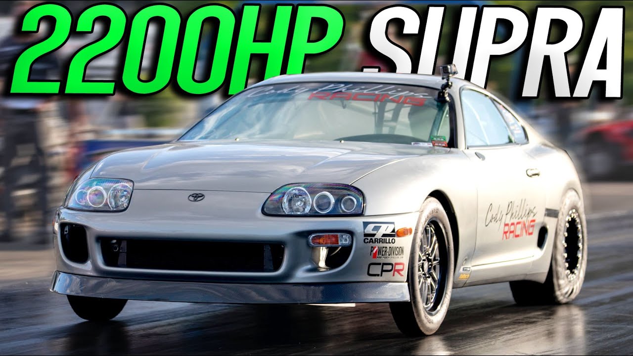 INSANE Supra: 2200HP, Nitrous, Broken Parts, NEW Personal Best!