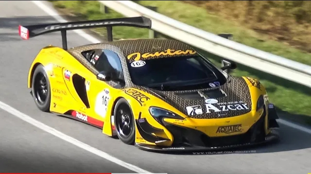 McLaren 650S GT3 Racing on Hillclimb: Accelerations & Sound! - Turbo ...