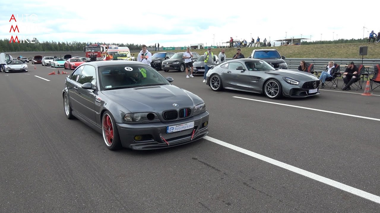 BMW M3 E46 Turbo Lamik (980HP) vs Mercedes-AMG GT R Pro