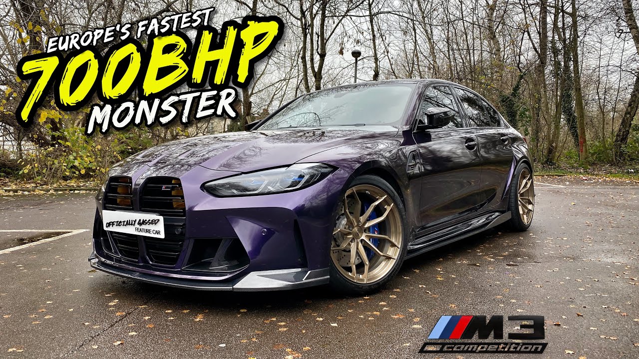 This SAVAGE TUNED 700BHP G80 BMW M3 is BREATHTAKINGLY Rapid!