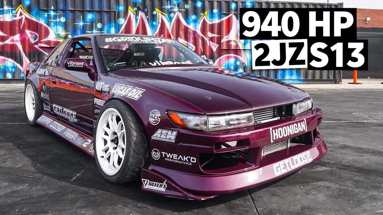 2JZ Swapped Nissan Silvia S13 Sets a New Burnyard Standard! // Build ...