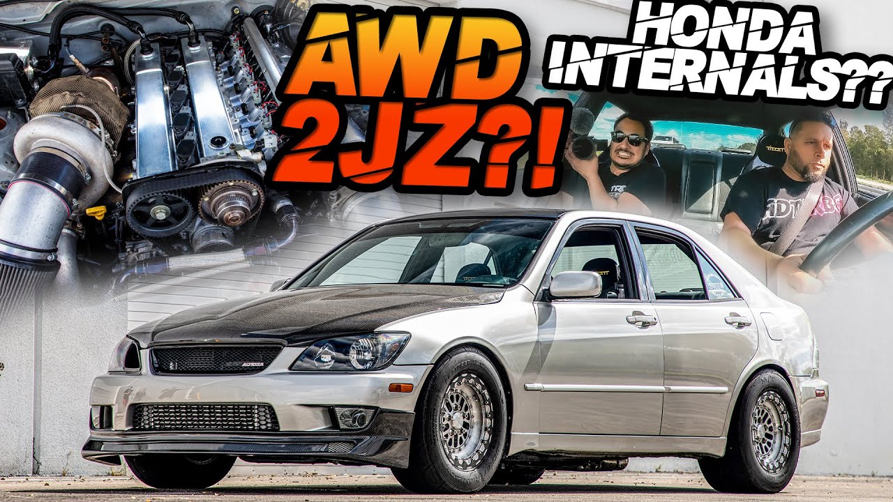 1250HP AWD 2JZ IS300 with HONDA INTERNALS?! (SAVAGE Street Pull on ...