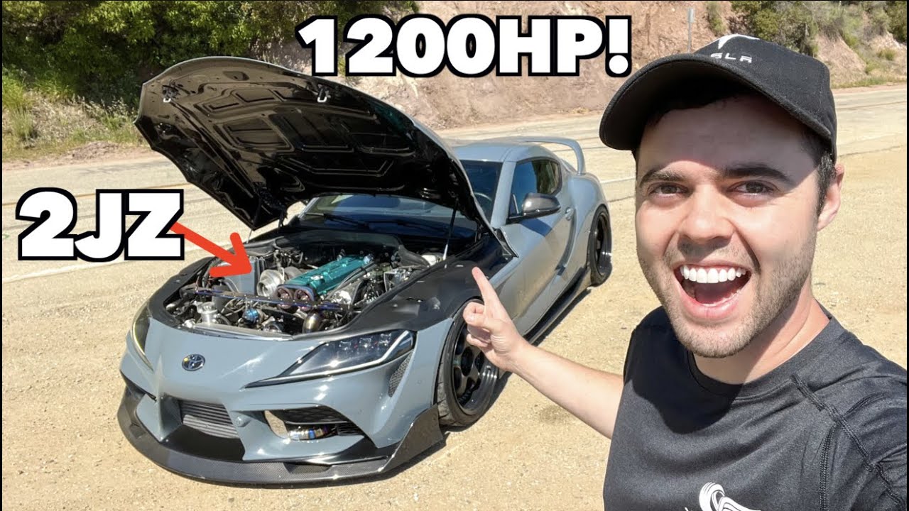 1200WHP 2JZ SWAPPED MK5 SUPRA! *6 Speed Manual!* - Turbo and Stance