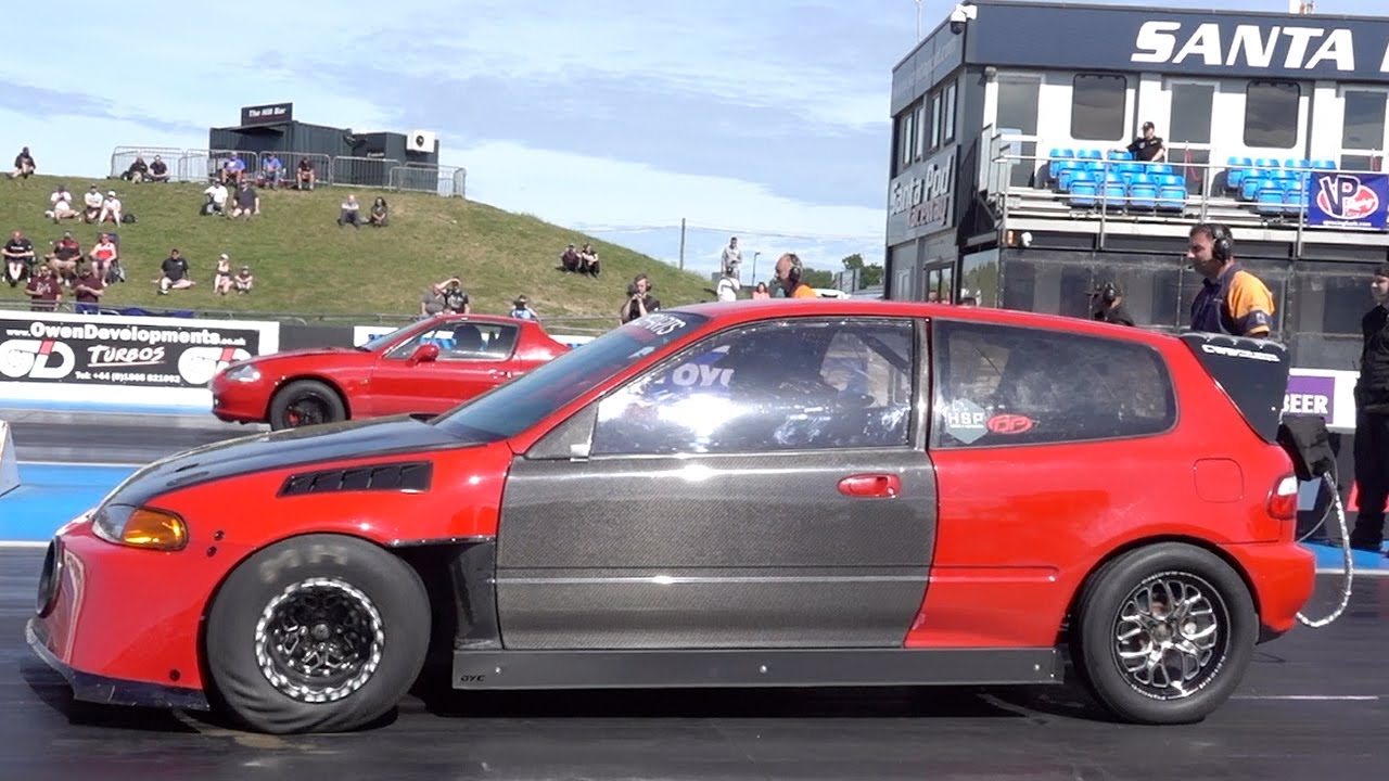 1000+BHP B18 TURBO HONDA CIVIC EG - 8.68 @ 174MPH