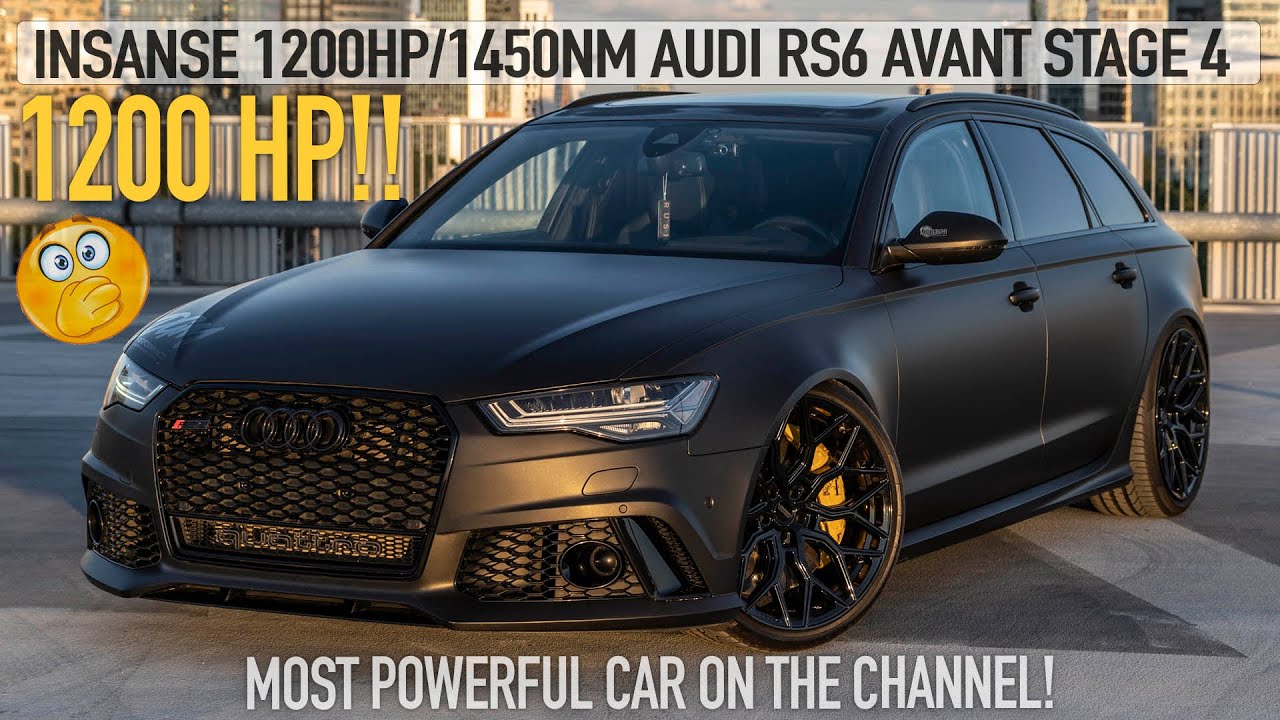 WORLDS FASTEST RS6 C7? INSANE 1200HP AUDI RS6 AVANT STAGE4 - 1450NM