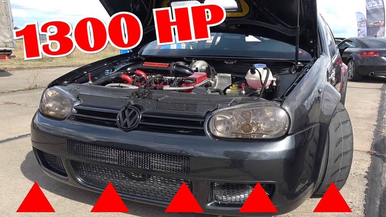 VW Golf 4 R32 4motion Acceleration 0-333 km/h - Turbo and Stance