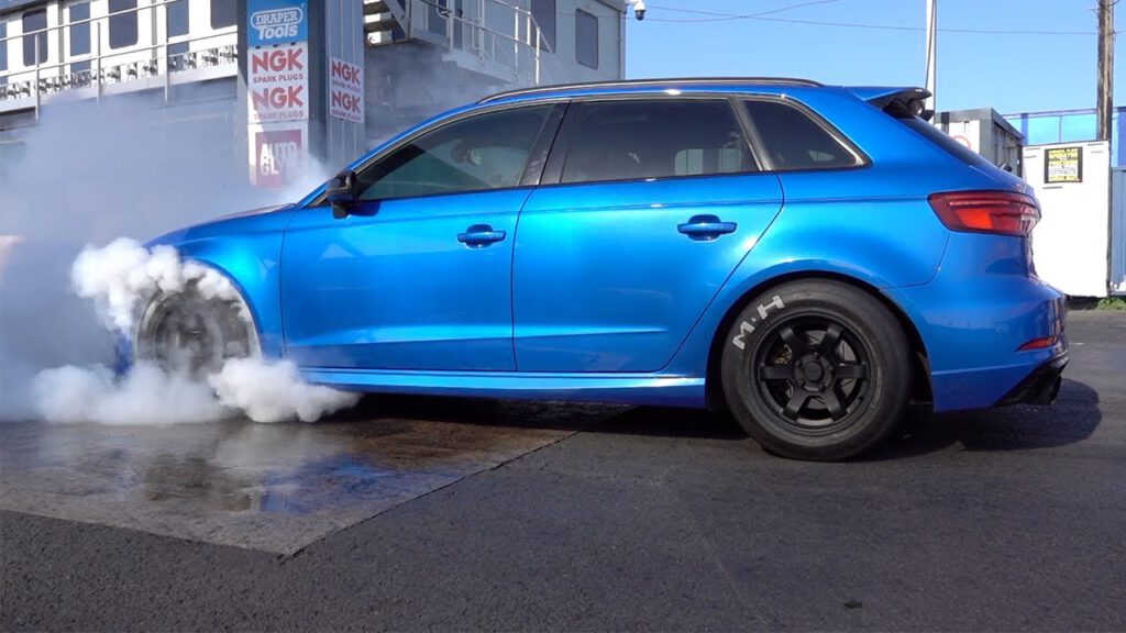 quickest audi drag - Turbo and Stance
