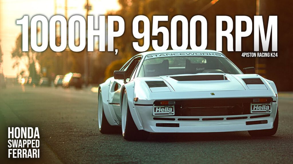 K swapped Ferrari - Turbo and Stance