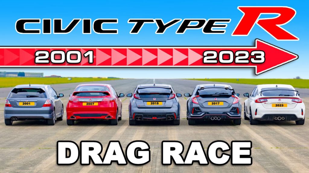 civic type R races - Turbo and Stance