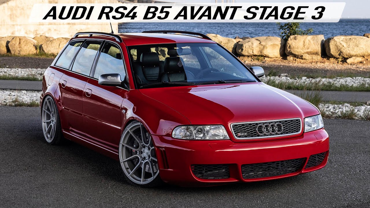 THE MOST PERFECT AUDI? AUDI RS4 B5 AVANT STAGE3 551HP - Turbo and Stance