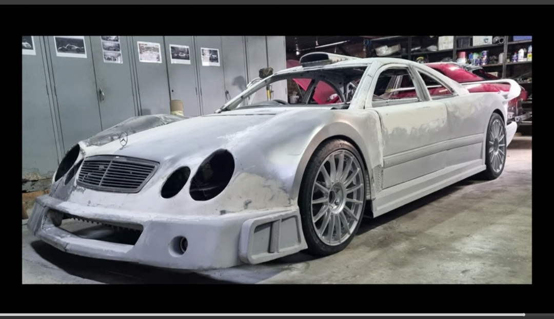 He Created His Own CLK GTR Mercedes in His Backyard - Turbo and Stance