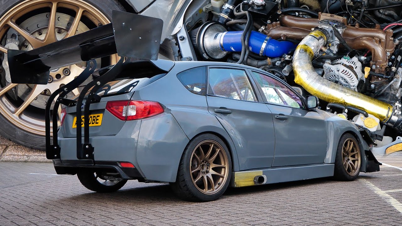This 550BHP *Time Attack* Subaru WRX STI Hatch is WILD! - Turbo and Stance