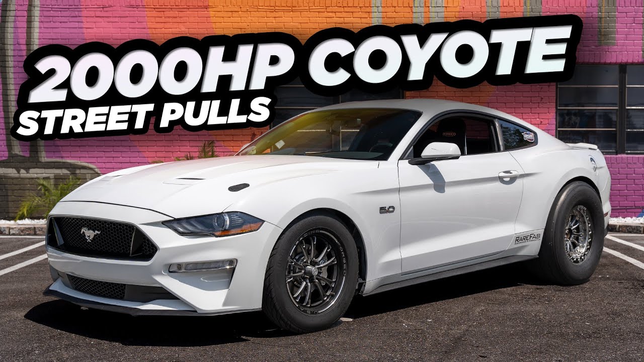 2000HP Coyote BEATS Lambo & GTR on the STREET! (FFRE Coyote Mustang ...