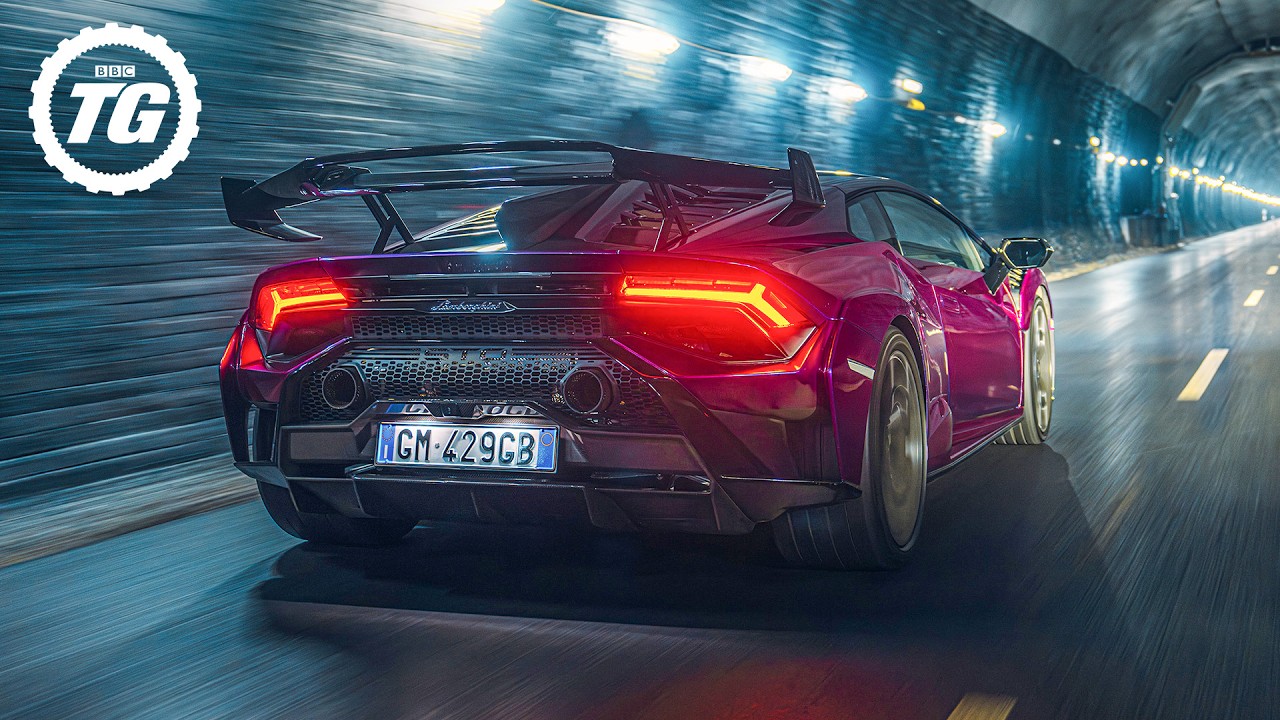 Hitting VMAX In A Tunnel With The Lamborghini Huracán STO - Turbo and ...