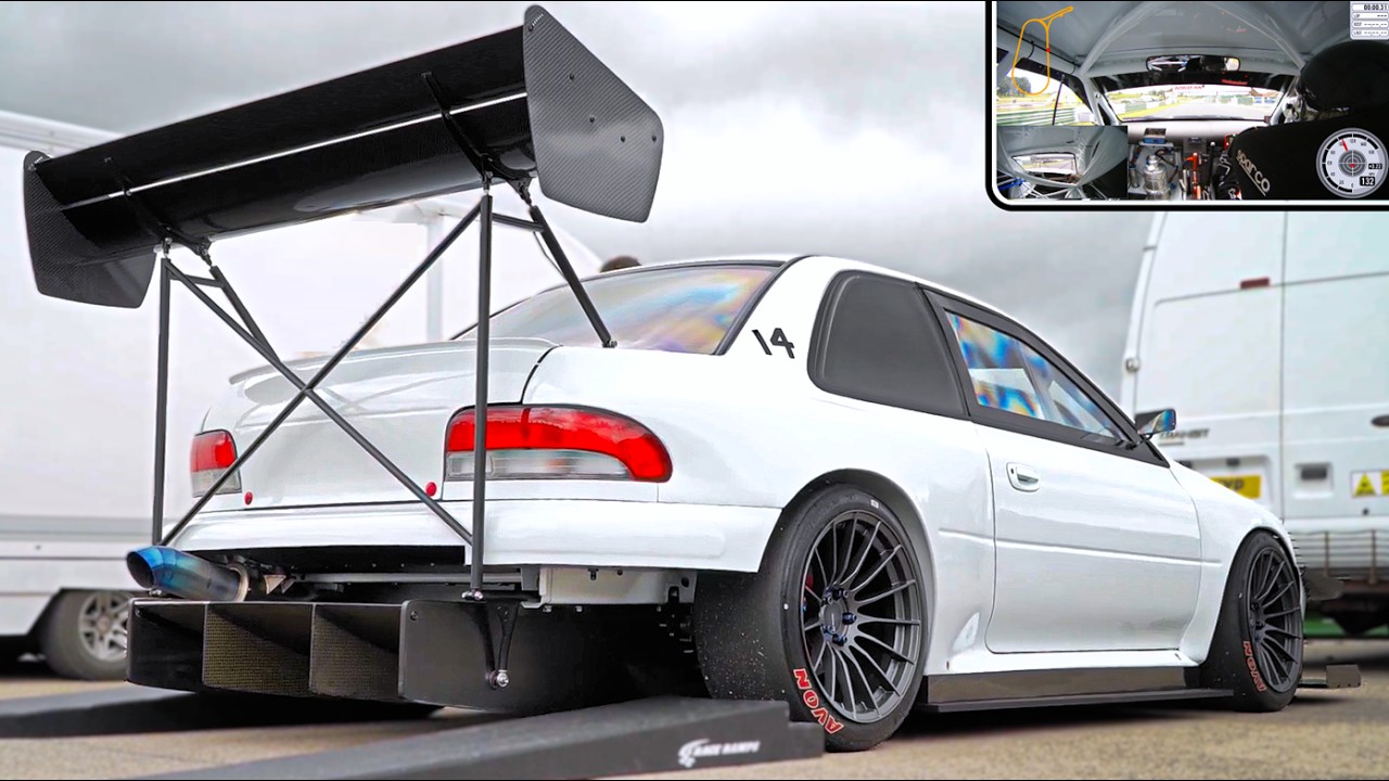 850+HP SUBARU Impreza Type-R || Insane Build 22B Engine & ONBOARD ...
