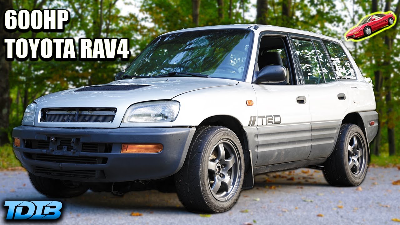 A 600HP Toyota RAV4 is the Ultimate Tuner Troll - Turbo and Stance