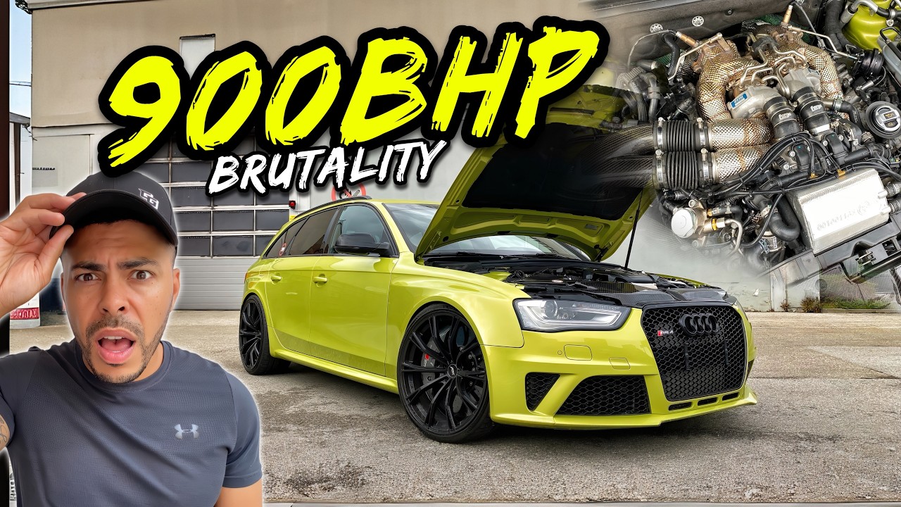 *WARNING* THIS 904BHP AUDI RS4 HAS A INSANE ENGINE CONVERSION! - Turbo ...