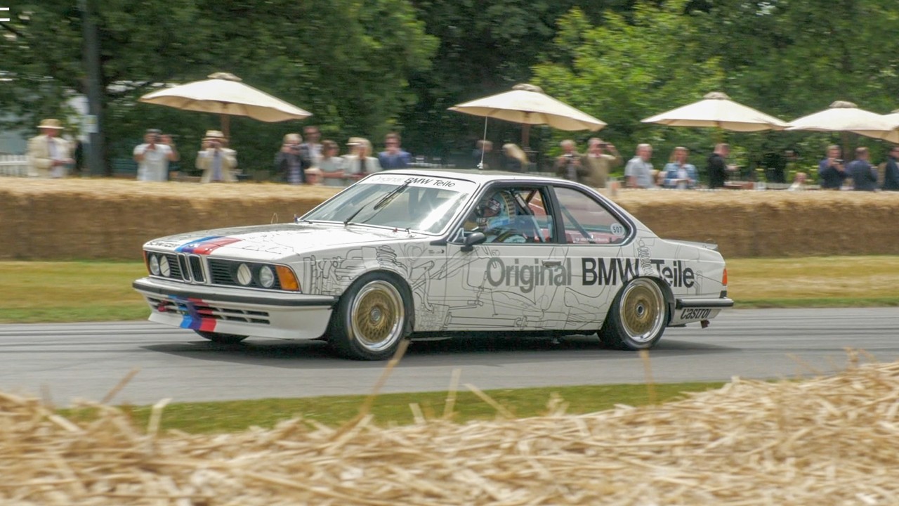 BMW 635 CSI 3.5 Litre Straight Six PURE ENGINE SOUNDS - Turbo and Stance