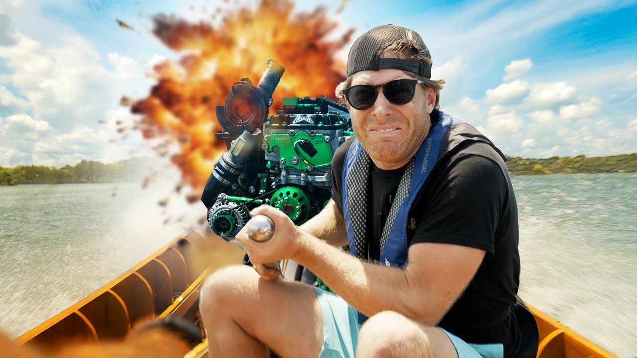 turbo exploded longtail boat - Turbo and Stance