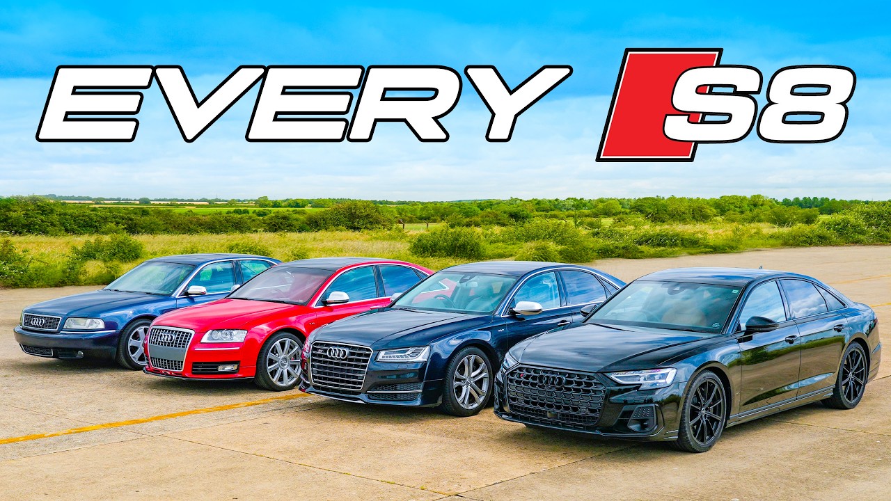 Every Audi S8 DRAG RACE - Turbo and Stance
