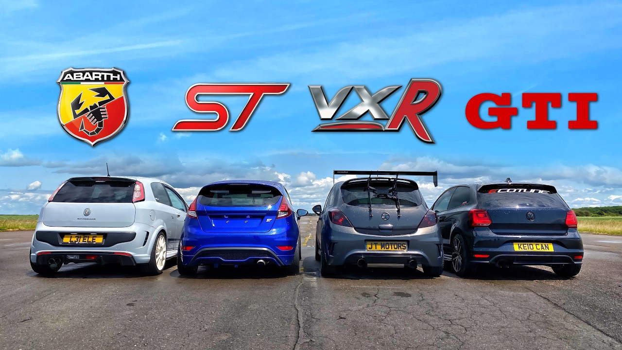 THE FASTEST TUNED HOT HATCH. GTI vs VXR vs ST vs ABARTH
