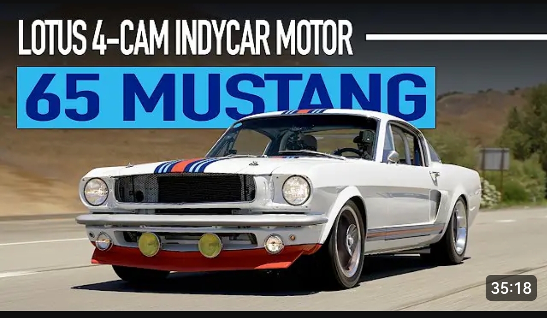 INDYCAR Powered Martini Mustang Fastback [4K] - Turbo and Stance