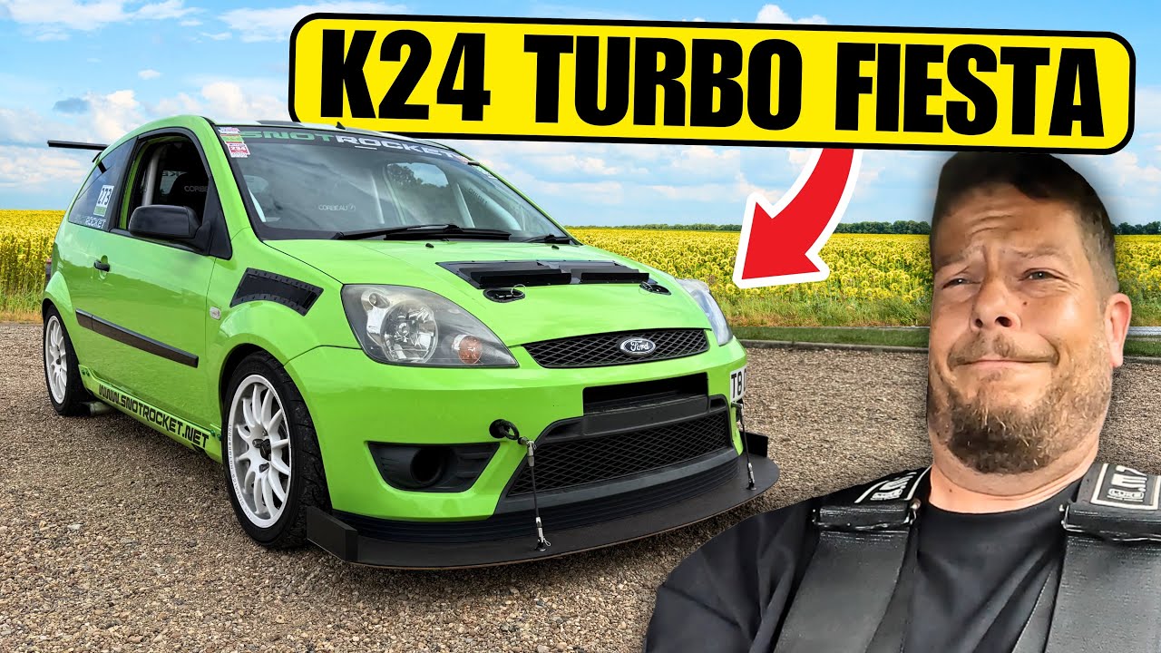 EPIC K24 TURBO FORD FIESTA - IS IT THE PERFECT TRACK CAR - Turbo and Stance