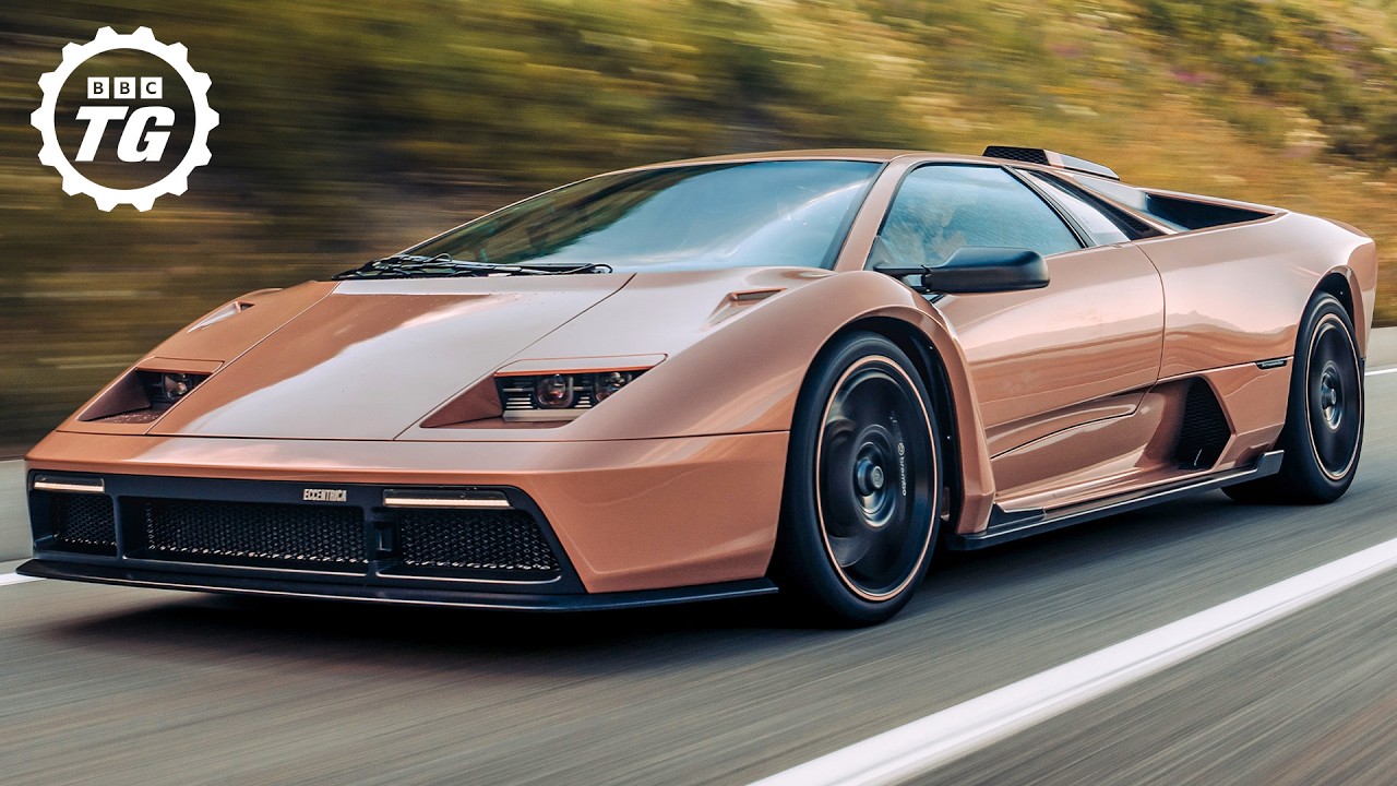 FIRST DRIVE: New Lamborghini Diablo – ‘90s Icon Reborn! - Turbo and Stance