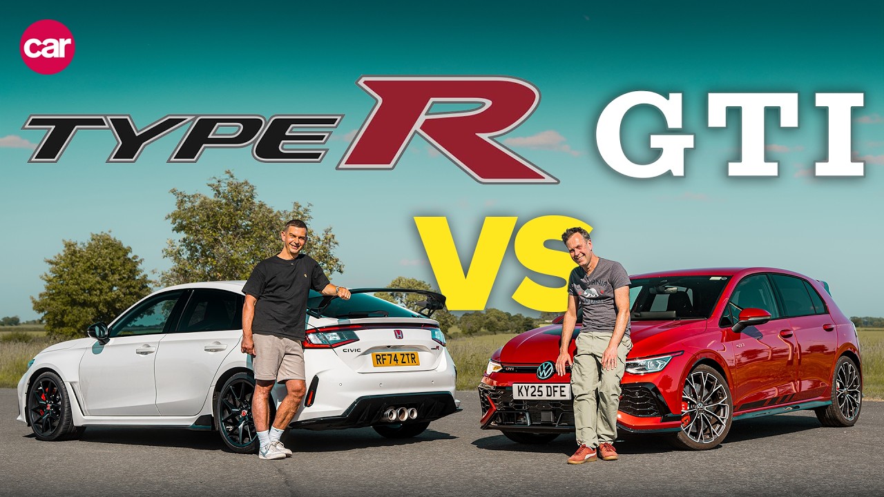 Honda Civic Type R vs VW Golf GTI Clubsport | Who makes the best hot-hatch?