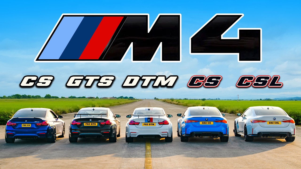 EVERY M4 Special Edition: DRAG RACE! - Turbo and Stance