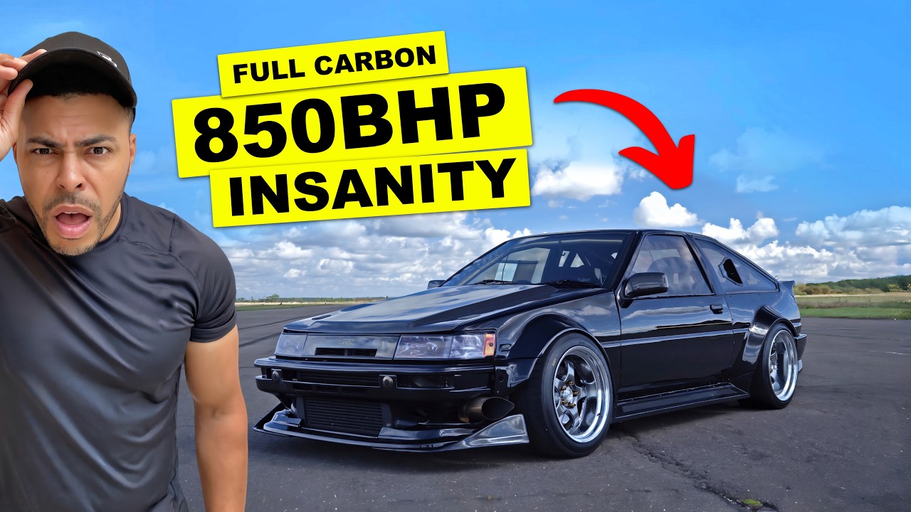 THE AE86 FINAL BOSS.. FULL CARBON SEQUENTIAL MONSTER - Turbo and Stance