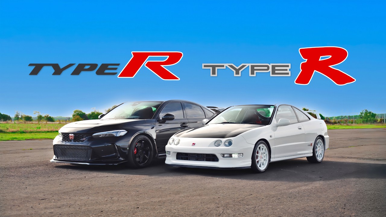 STILL RELEVANT? 90'S INTEGRA TYPE R vs NEW CIVIC TYPE R - Turbo and Stance