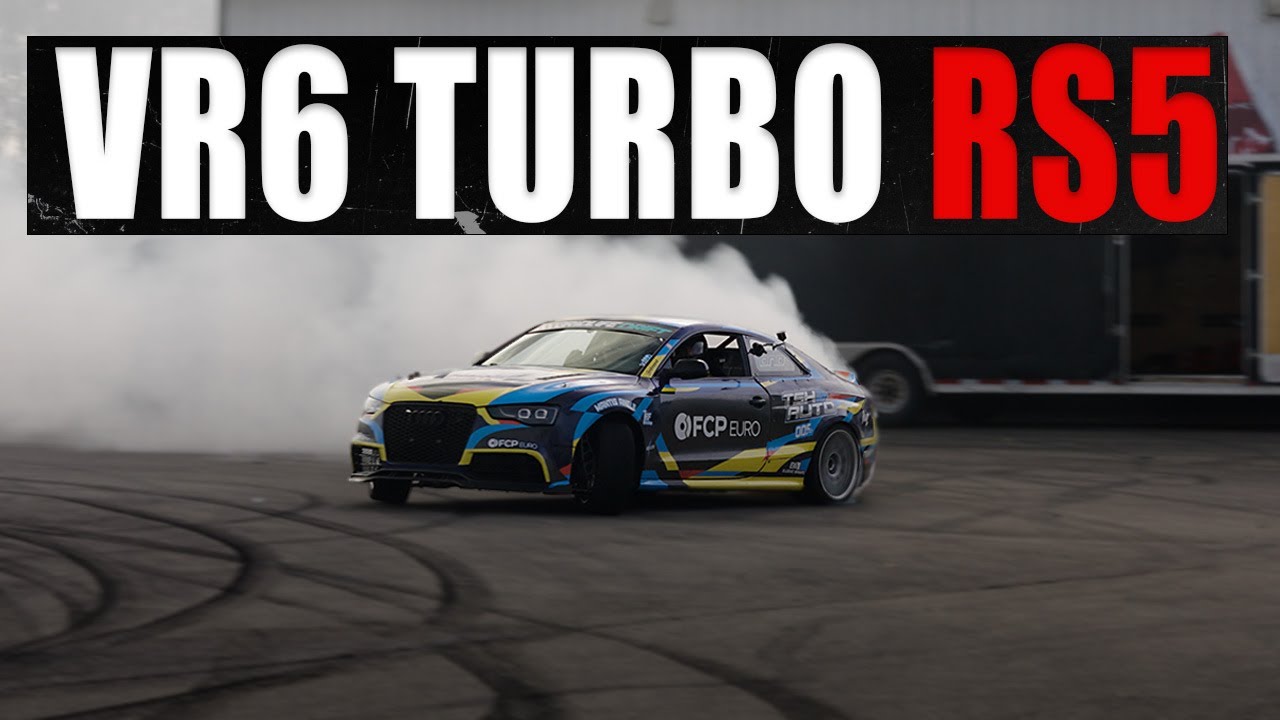 RAW DRIFT SHAKEDOWN: Audi RS5 VR6 Turbo Pro Drift Car | Pure Sound ...
