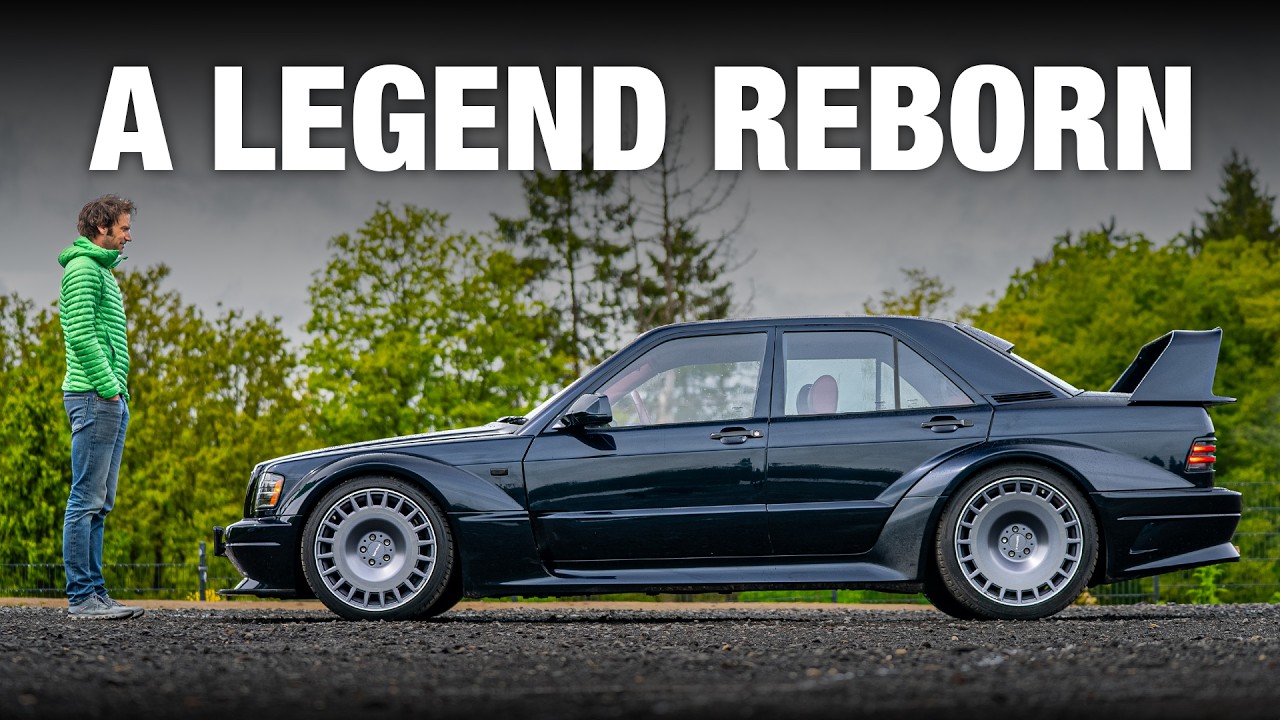 HWA EVO Driven: 520HP Mercedes 190E Evolution II Restomod Tested ...